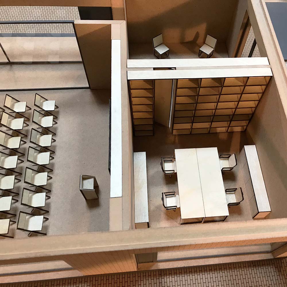 Architectural Model | 3D Interior Model - Wood Design